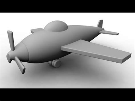 Autodesk Maya Tutorial - Toy Plane Modeling - YouTube | Toy plane, Youtube, Model planes