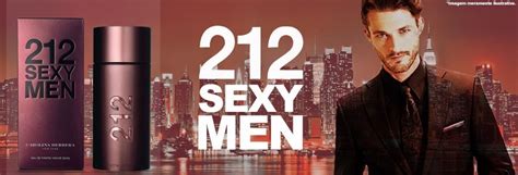 212 Sexy Men Eau de Toilette Carolina Herrera - Tô na Moda Imports
