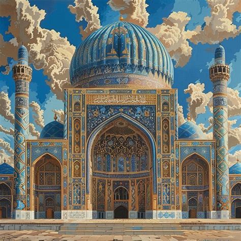 Uzbekistans Rich History and Architecture | Premium AI-generated image