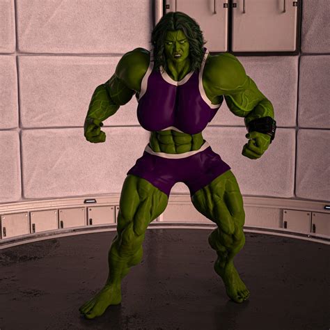Aiko Hulk ready to fight by Lollyn96 on DeviantArt