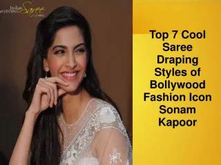 PPT - Know About Different Styles of Wearing Saree - Saree Draping ...