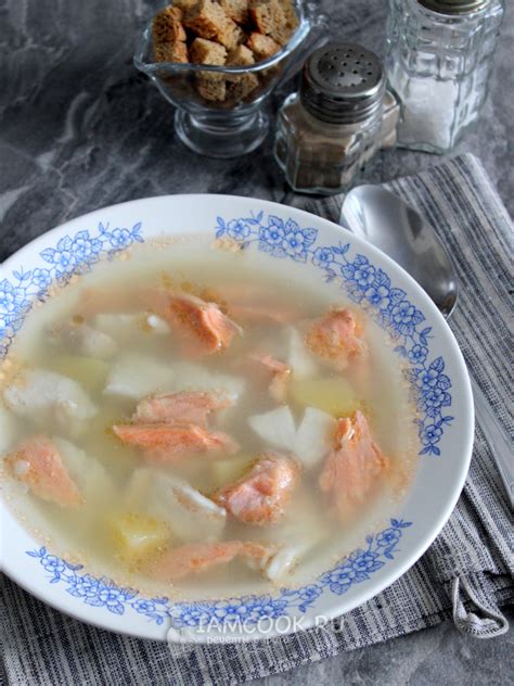 Уха из форели и судака — рецепт с фото пошагово