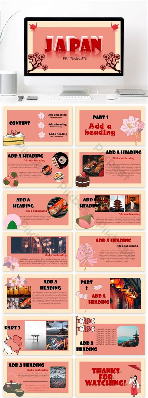 Template PPT Tema Jepang Powerpoint 4,800+ | Animasi Tema PPT Download Gratis - Pikbest