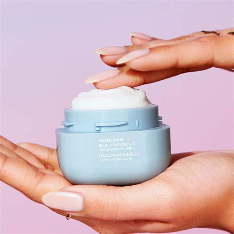 LANEIGE Water Bank Blue Hyaluronic Cream Mini - Hydrating Moisturizer ...