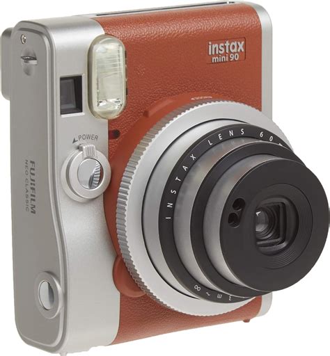 Fujifilm Instax Mini 90 Instant Film Camera (Brown): Instant Cameras ...