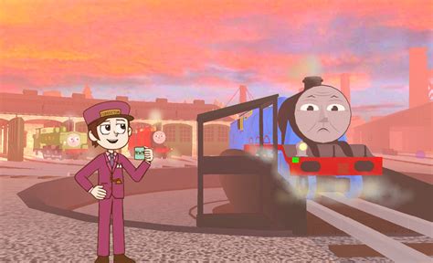 Evening at Tidmouth Sheds by Sodortom on DeviantArt