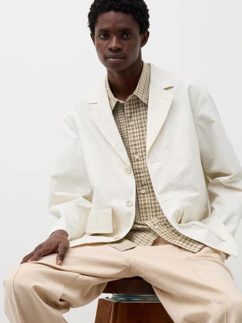 Ветровка мужская Uniqlo 318489294 XL Молочная (1159811637) – Брендовая ...