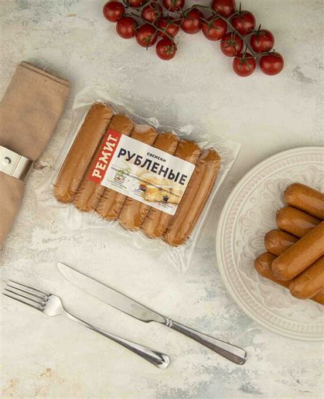Сосиски «Рубленые», 420г купить в Москве в магазине Вкусные колбасы