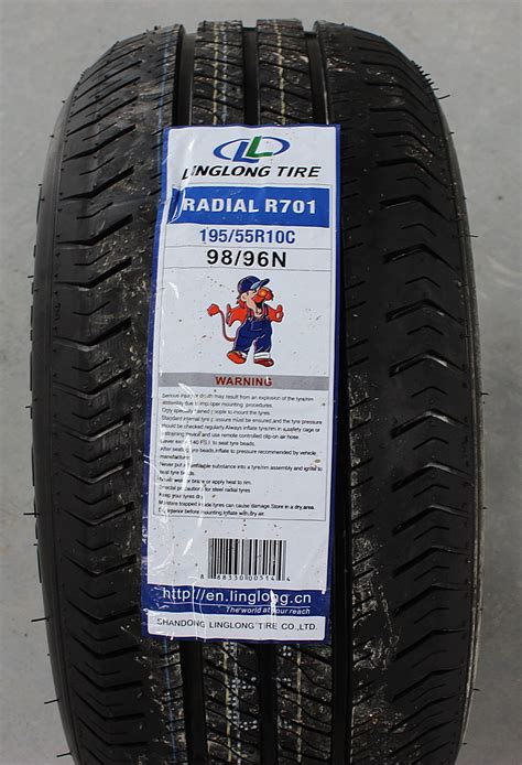 Reifen 195/55 R10 C mit erhöhter Tragfähigkeit für PKW-Anhänger | Räder ...