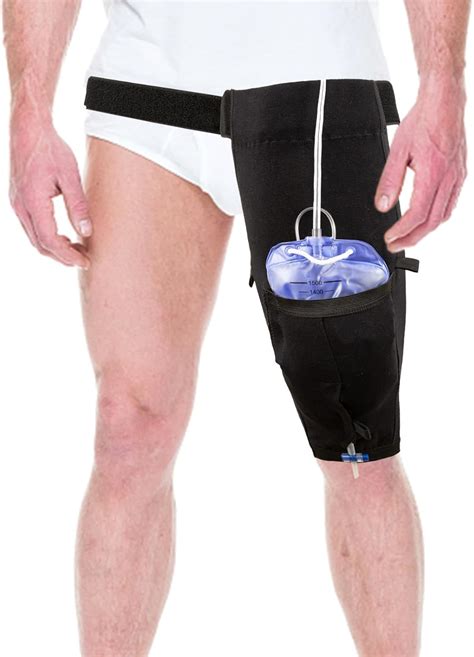 Catheter Leg Bag Holder,Cotton Fabric Catheter Bag Holder,Catheter ...