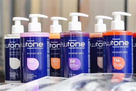 Masca nuantatoare pentru par cu keratina Haute Couture NEWTONE, 8/61 ...