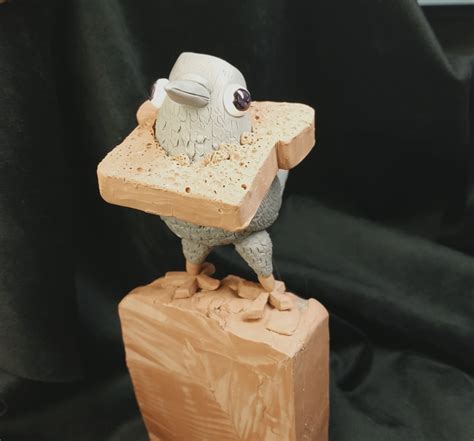 Скетч из полимерной глины super sculpey | Пикабу