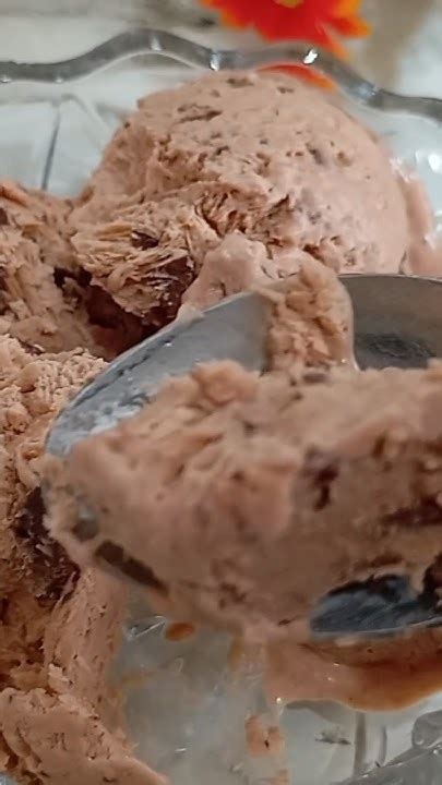 Шоколадное мороженое с шоколадной крошкой!#вкуснаяеда #рецепты # ...