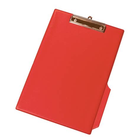 Клипборд A4, картон/PVC, 23x35 см, червен - eMAG.bg