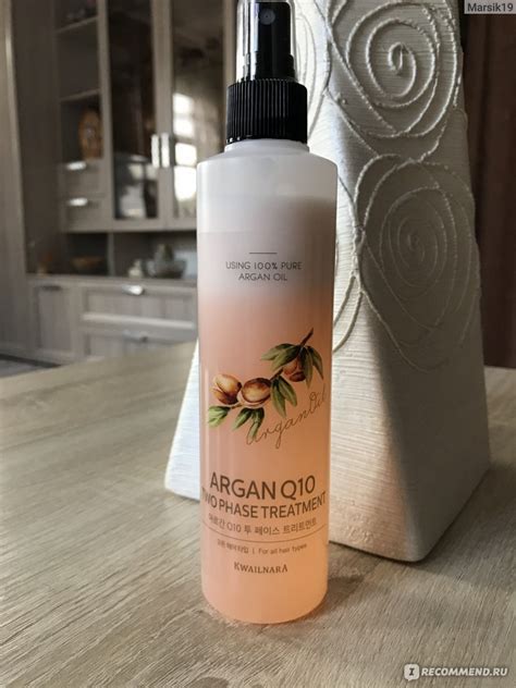 Спрей для волос Kwailnara Argan Q10 Two phase treatment - «Странный ...
