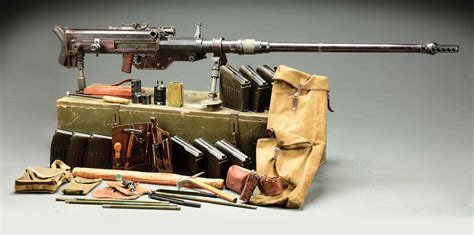 Lot Detail - (D) ATTRACTIVE MATCHING SOLOTHURN S18-1000 ANTI-TANK RIFLE ...
