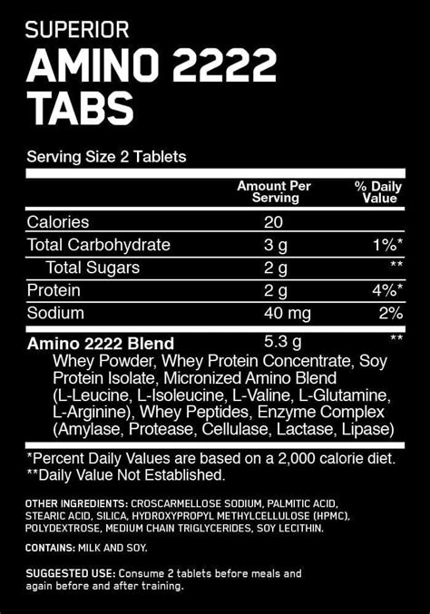 Optimum Nutrition Superior Amino 2222 320 Tablets | Super Supplement