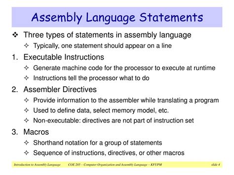 PPT - Introduction to Assembly Language PowerPoint Presentation, free ...