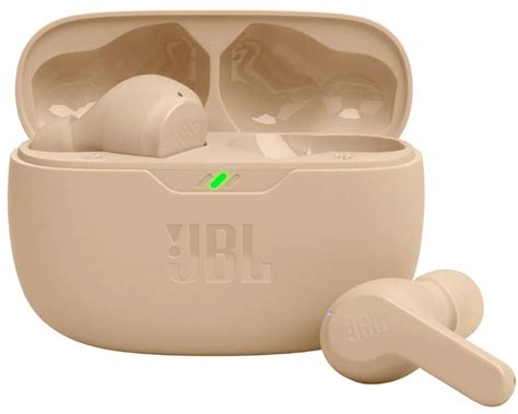 Беспроводные наушники JBL Wave Beam Бежевые: купить по выгодной цене в ...