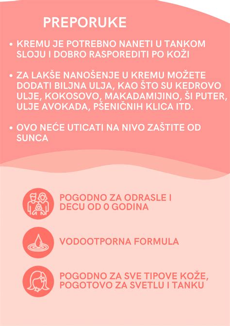 Levrana krema za zaštitu od sunca, za lice i telo Neven 30SPF PINK 0+
