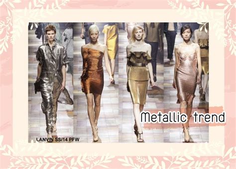 แฟชั่นสีเมทัลลิก เทรนด์สีสุดฮอตข้ามปี
