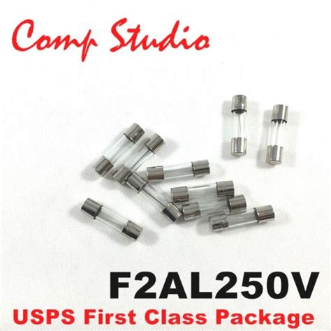 LOT OF 5 F8AL250V, F8A 250V, F8 L250V 6MM x 30 MM - 8 AMP FUSES | eBay