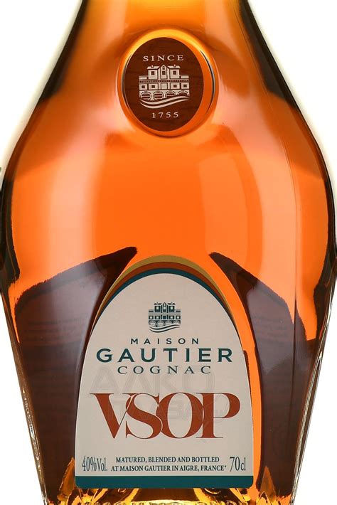 Gautier VSOP - купить коньяк Готье ВСОП 0.7 л - цена