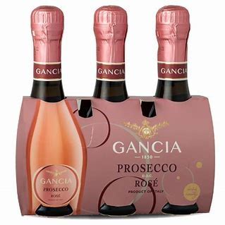 Gancia Prosecco DOC Rosé 3 X 200ml - Whitford Merchants