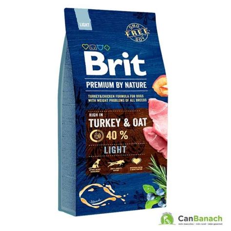 BRIT DOG PREMIUM ADULT LIGHT 15 KG