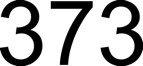 О числе 373 – триста семьдесят три, математические свойства, перевод ...