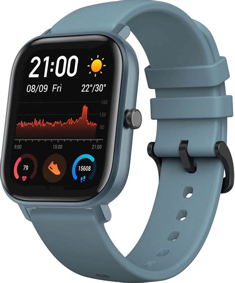 Xiaomi Amazfit GTS Steel Blue - Stilren och vattentät smartwatch