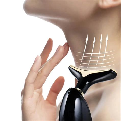 Микротоковый массажер для лифтинга шеи, лица и подбородка Face Lifter ...