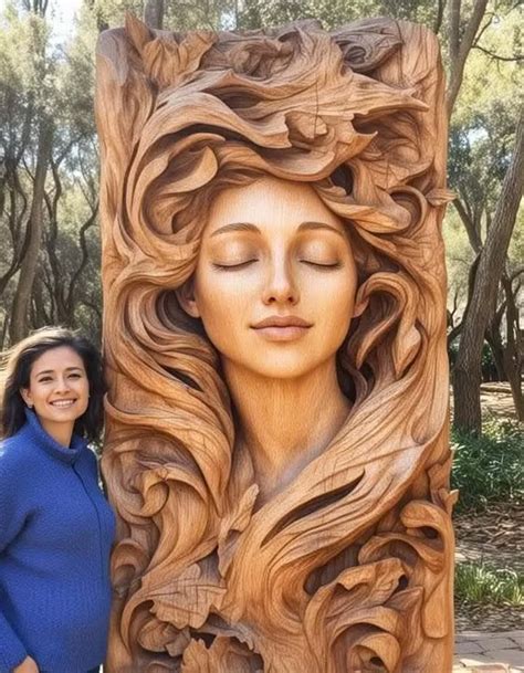 I am a sculptor, this is my work with wood, I hope you like it 🙏