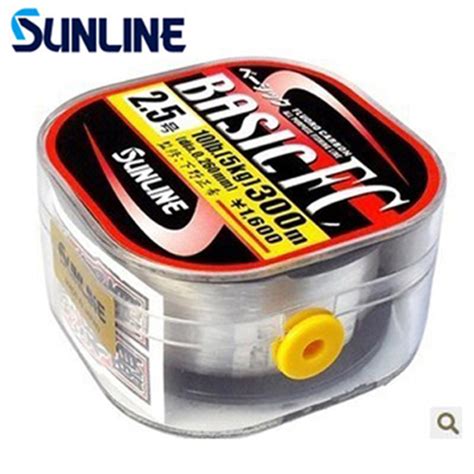 Sunline Basic FC 100% Fluorocarbon Line 225m ~ 300m