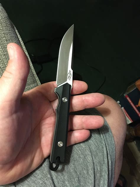 NKD!: Ganzo FH805 fixed blade poppin' sharp out of the box! : r ...