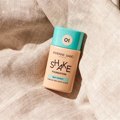 Крем тональный Vivienne Sabo Shakefoundation matt effect 01 25мл 40-13/ ...