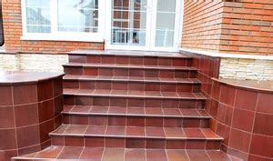 Керамогранитные ступени для лестницы, как правило укладывать ступени из ...