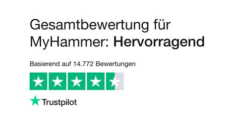 Bewertungen zu MyHammer | Lesen Sie Kundenbewertungen zu www.my-hammer.de