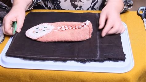 Как сшить чуни