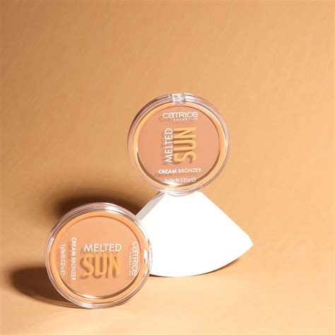 Бронзер для лица `CATRICE` MELTED SUN кремовый тон 030 Pretty tanned ...