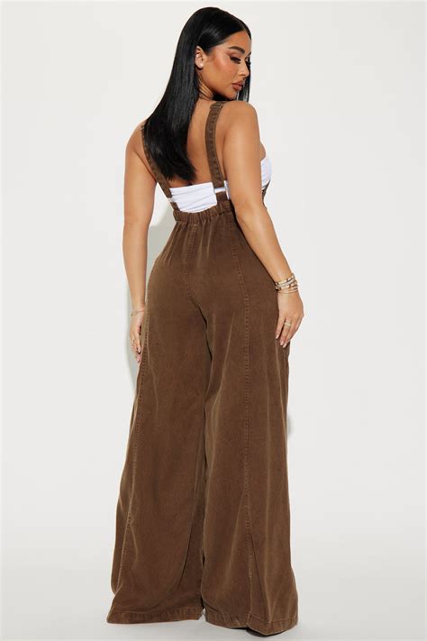 Katarina Washed Jumpsuit - Brown | Fashion Nova, Jumpsuits | Fashion Nova
