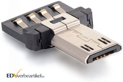 Mini USB OTG Adapter Stecker mit Plastikbox