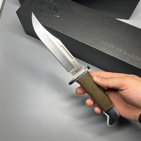 Buck 119 Special Pro Hunting Fixed Blade Knife 6" S35VN Plain Blade, G ...
