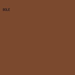 Hex: 7b492e » Color Code Information » SchemeColor.com