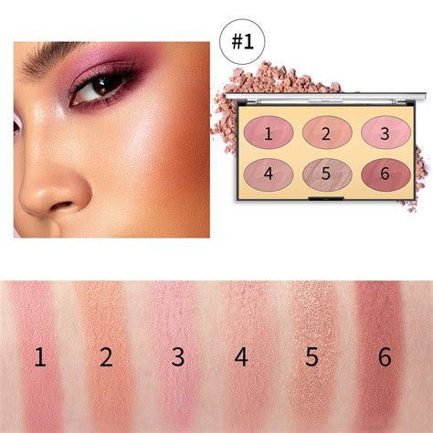 Miss Rose 6-Color Blush (New) – Miss Rose® Official Store