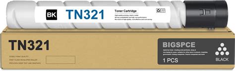 Amazon.com: Konica Minolta TN321K Black 27000 Page Yield Toner ...