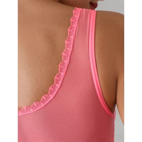 Бралетт LUI et ELLE Romb W-Top084 женский, цвет pink-neon, размер 2 ...