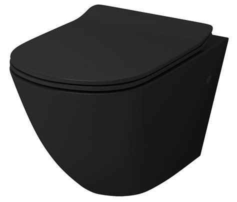 Унитаз Grossman GR-4411 Black подвесной, безободковый купить недорого у ...