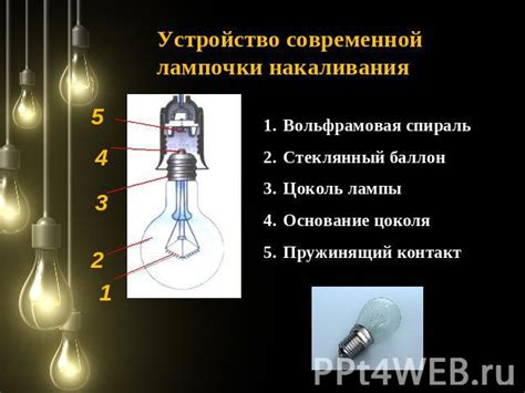 Презентация по физике "Лампа накаливания" - скачать бесплатно