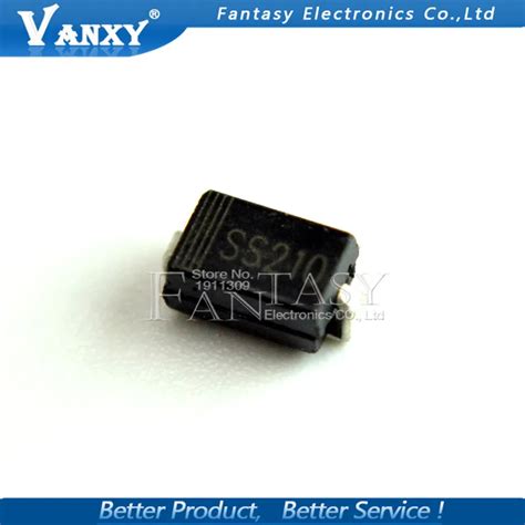 Aliexpress.com : Buy 100PCS SS210 100V 2A SMA SR2100 DO 214AC SMD from ...